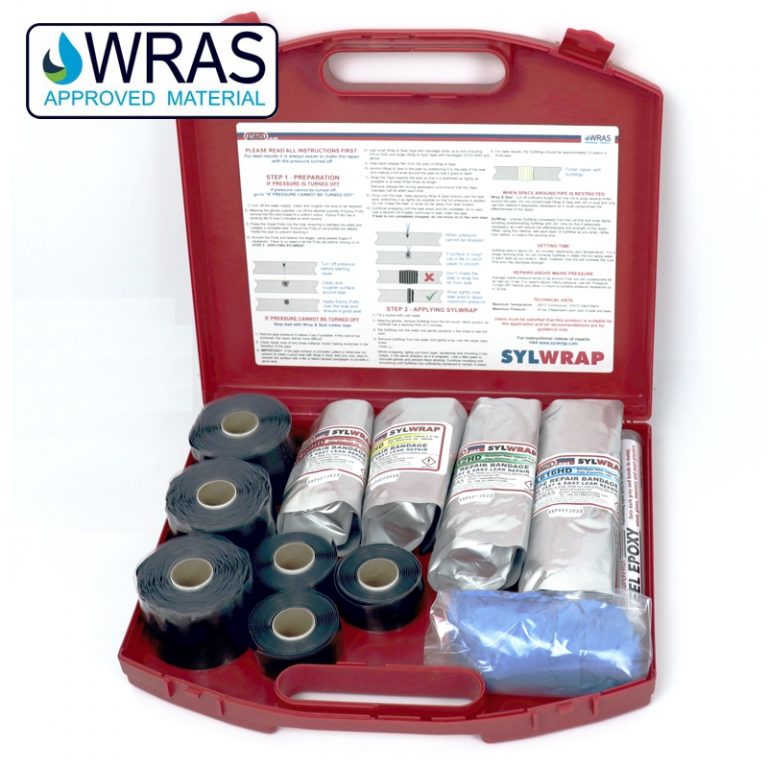 Cast Iron Pipe Repair Kit - Seal Cracked & Leaking Pipework