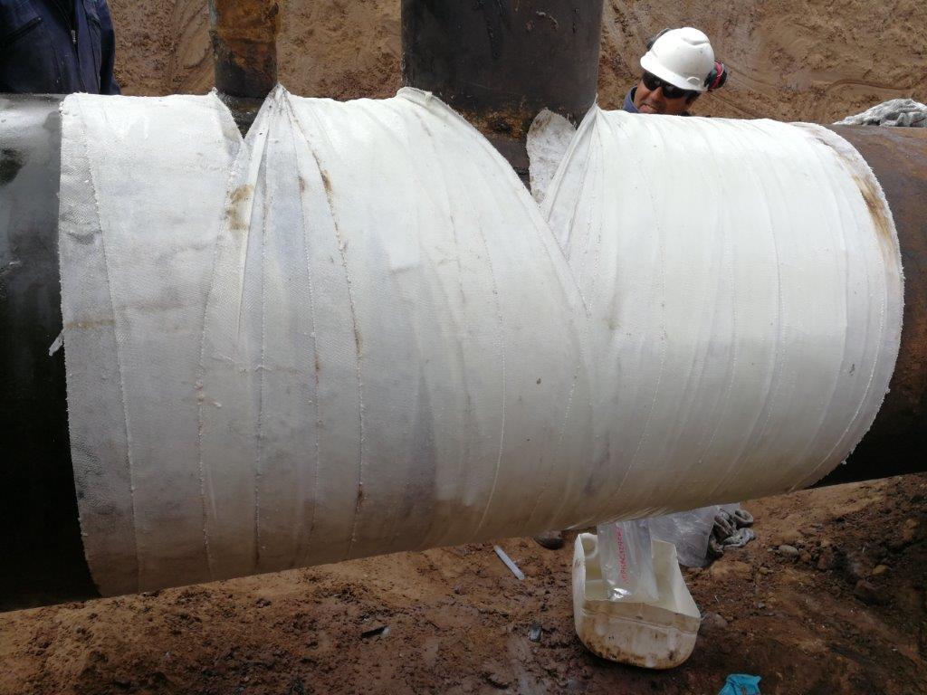 Case Study: 900mm Steel Pipe Repair in an Argentinian Oil Well