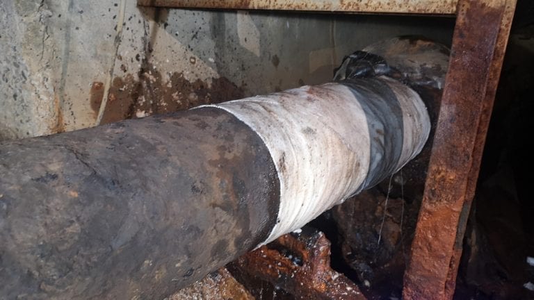 Case Study: Heavily Corroded Pipe Repair in a District Heating System